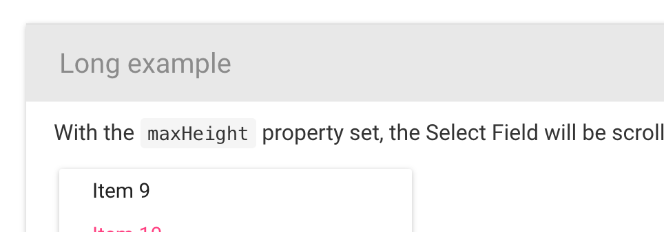 [SelectField] Not taking viewport bounds into consideration appropriately · Issue #7076 · mui ...