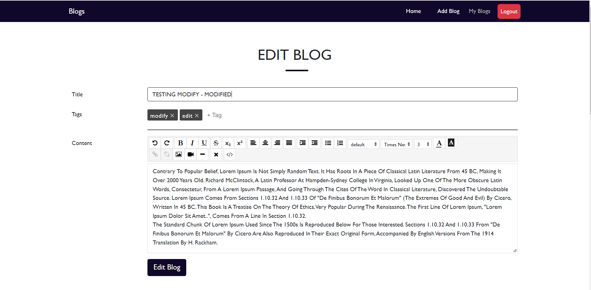GitHub - Zahra-imdad/Blog-Angular: Created using Angular