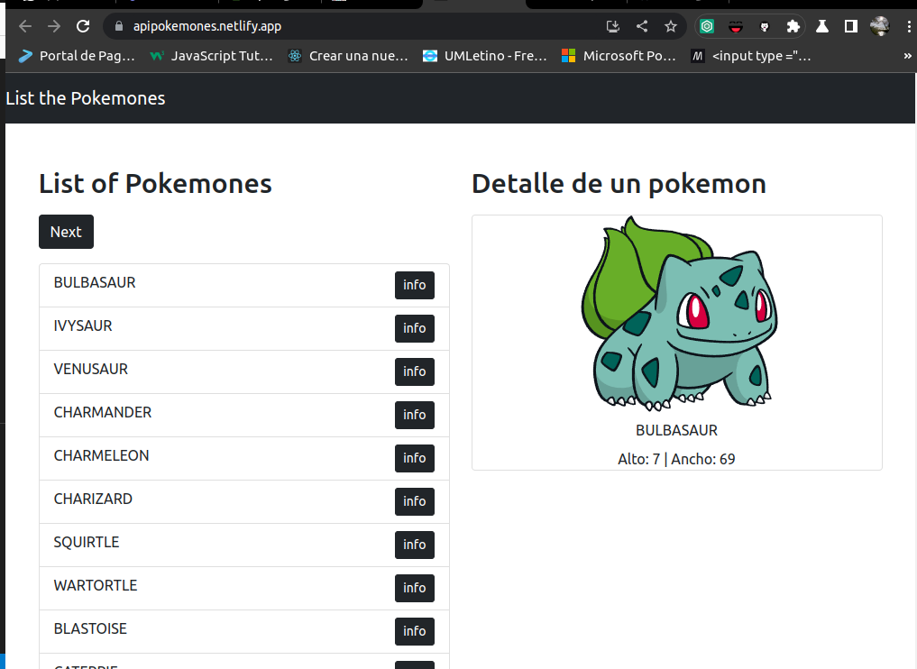 Github Jaime U Lopezpokemon Redux Este Es Un Aplicativo En El Que Hacemos El Llamado A Una 4640