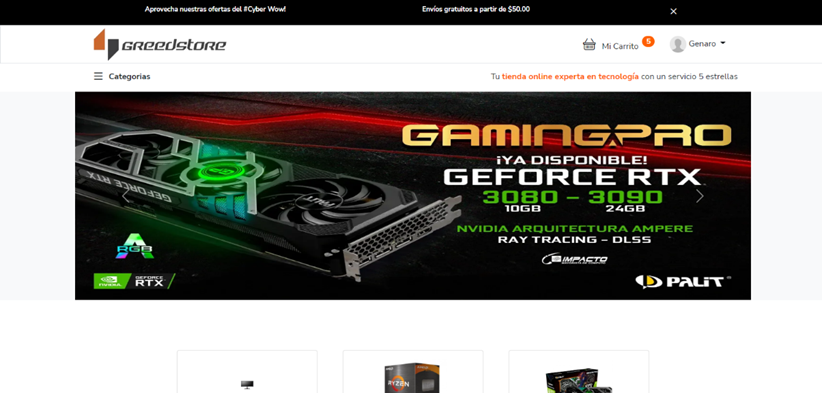 GitHub - Genaro-Robles/GreedStore: Proyecto Final