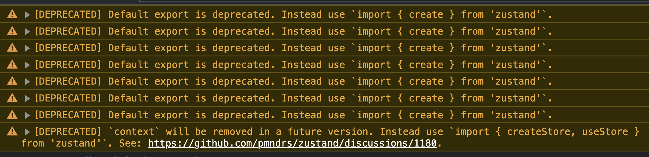 fix zustand warnings · Issue #77 · firecamp-dev/firecamp · GitHub