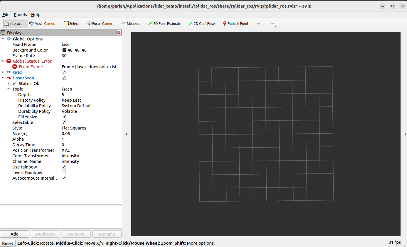 Lidar process dying in ros2 · Issue #138 · Slamtec/rplidar_ros · GitHub