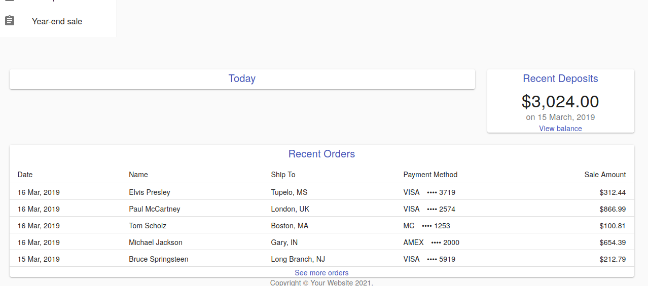 Dashboard UI - Getting started template - inconsistent · Issue #25391 · mui/material-ui · GitHub