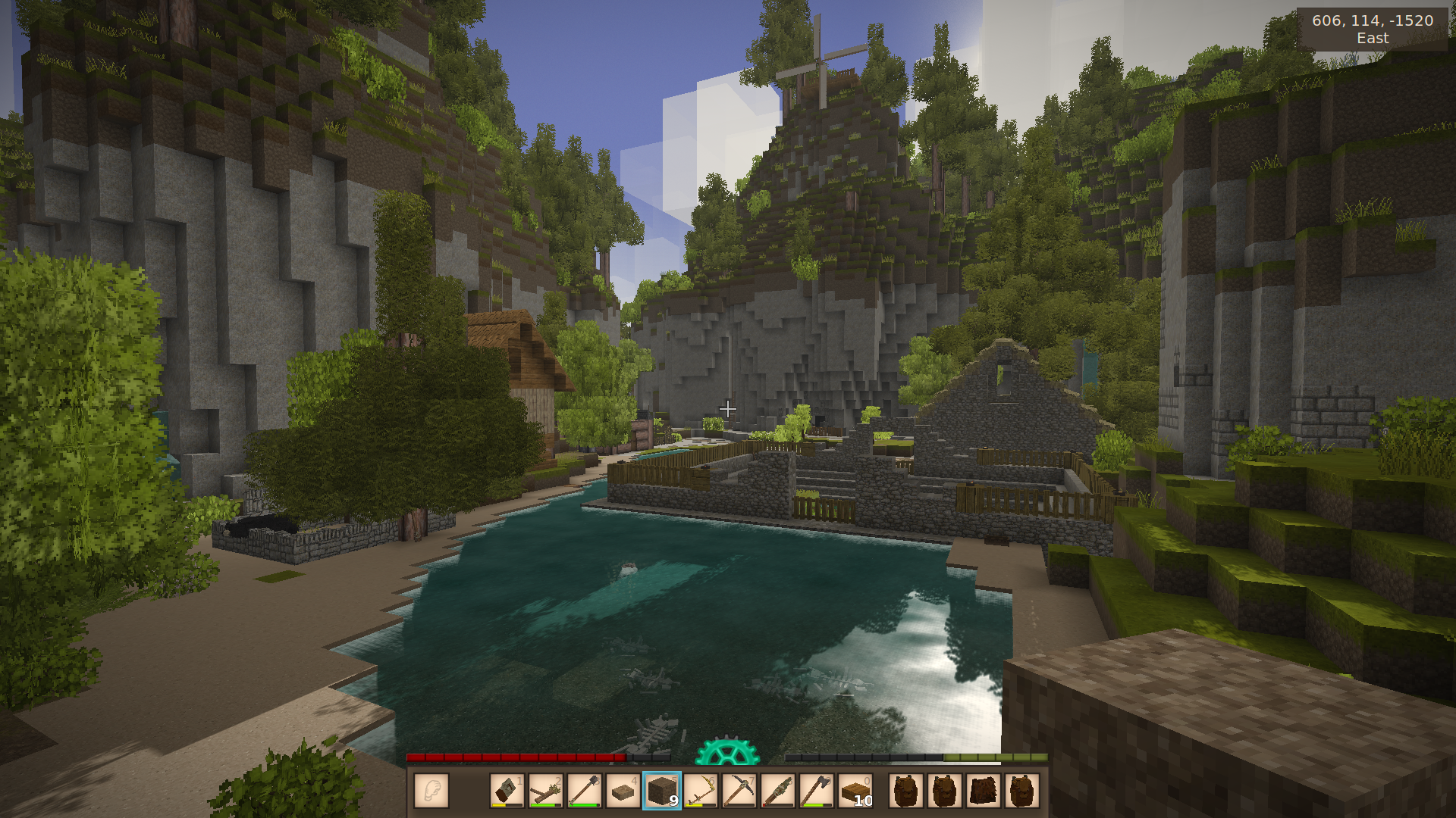 Game detects certain above ground areas as being underground · Issue ...