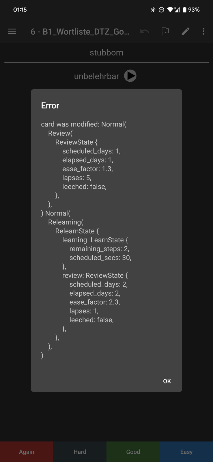 [Bug] "Card was modified" error with the V3 scheduler · Issue #13167 · ankidroid/Anki-Android ...