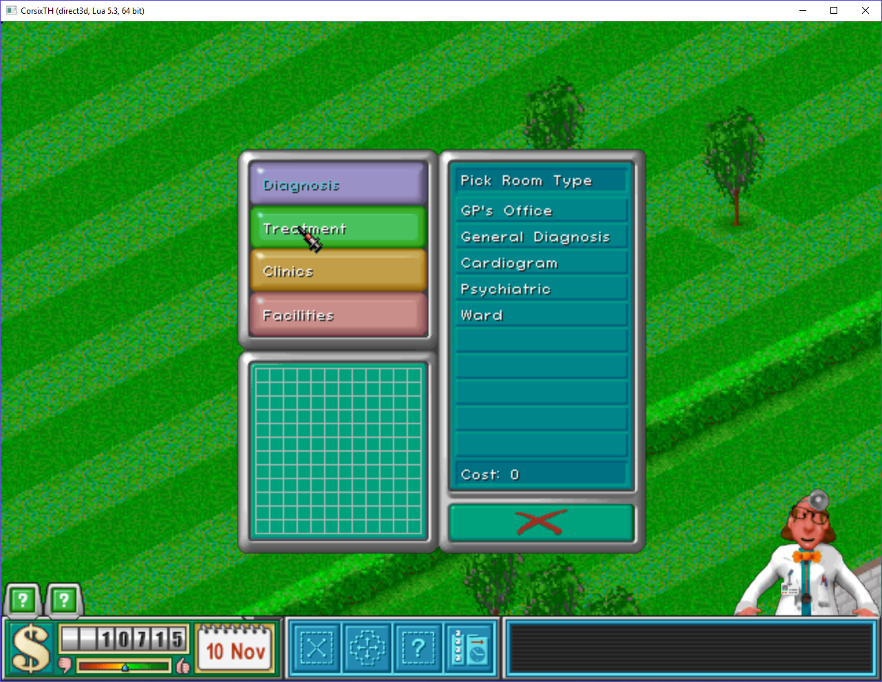 Integer-based UI scaling · Issue #1210 · CorsixTH/CorsixTH · GitHub