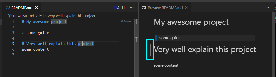 Can't highlight the first line of markdown · Issue #171379 · microsoft/vscode · GitHub