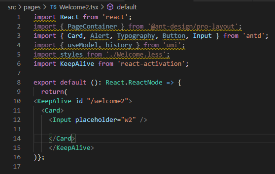 umi中引用之后报错,V5版本 · Issue #78 · CJY0208/react-activation · GitHub
