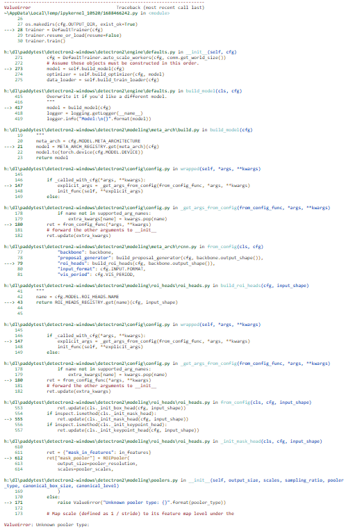 Pointrend Training On Custom Dataset Problem · Facebookresearch Detectron2 · Discussion 3264