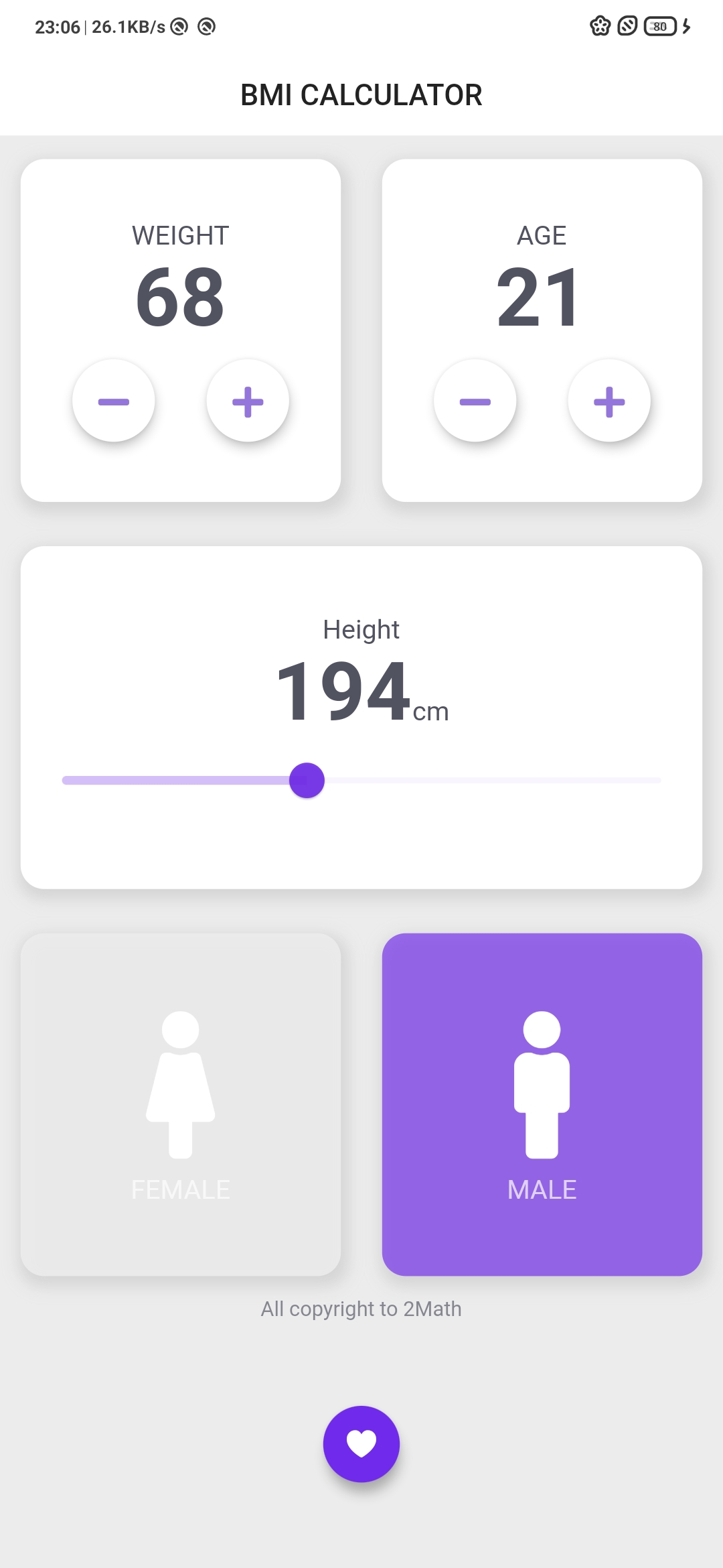GitHub - 2Math0/BMI_calculator