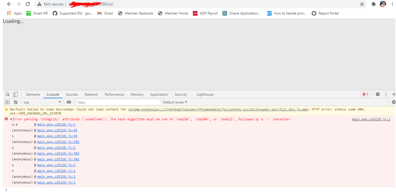 Report Portal instance keeps on Loading · Issue #1346 · reportportal ...
