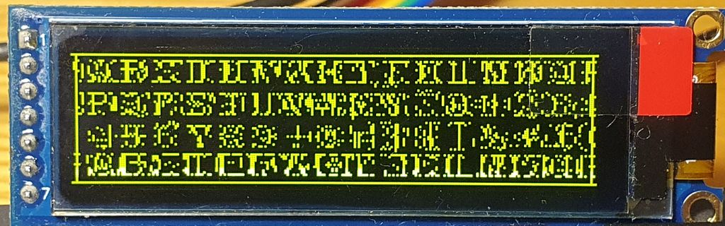 SSD1362 256x64 driver Winstar WEA025664A · Issue #2051 · olikraus/u8g2 ...