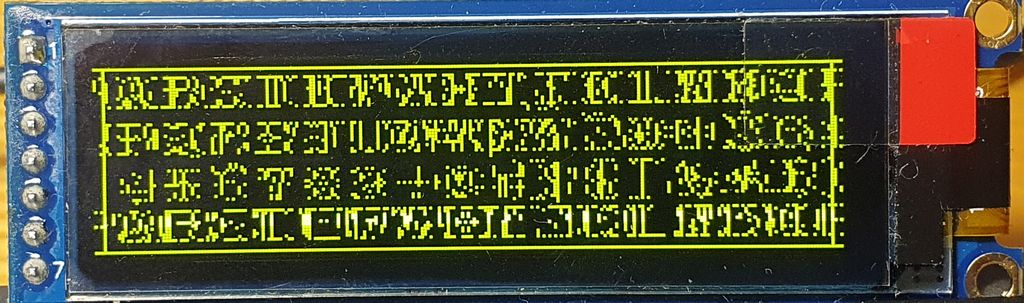 SSD1362 256x64 driver Winstar WEA025664A · Issue #2051 · olikraus/u8g2 ...