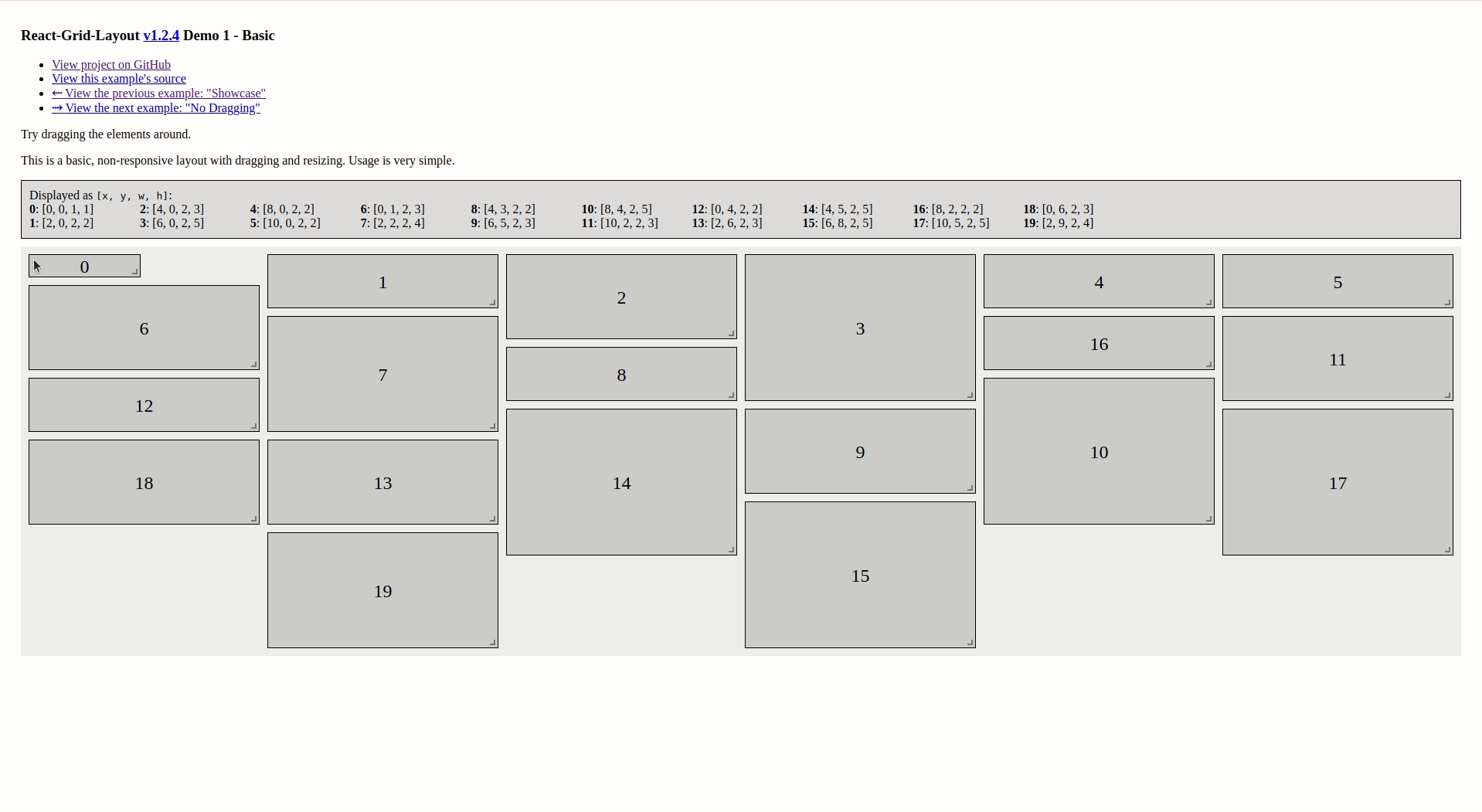 Drag From Outside Drag Feedback Image Is Off Center · Issue 1451 · React Grid Layout React