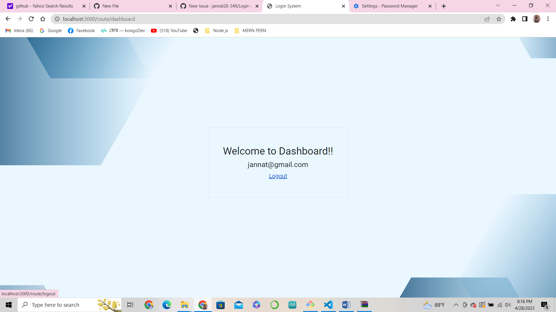 GitHub - jannat-349/Login-Logout-App-with-Express