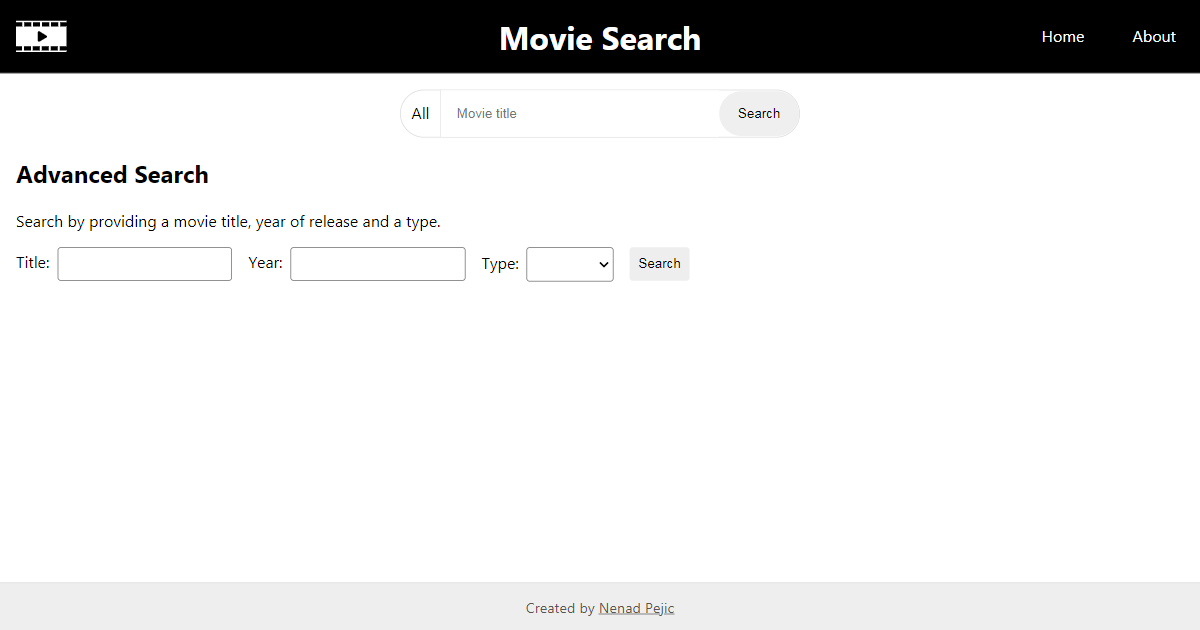 GitHub - nenadpejic/movie-search: React Movie Search app with reducers.
