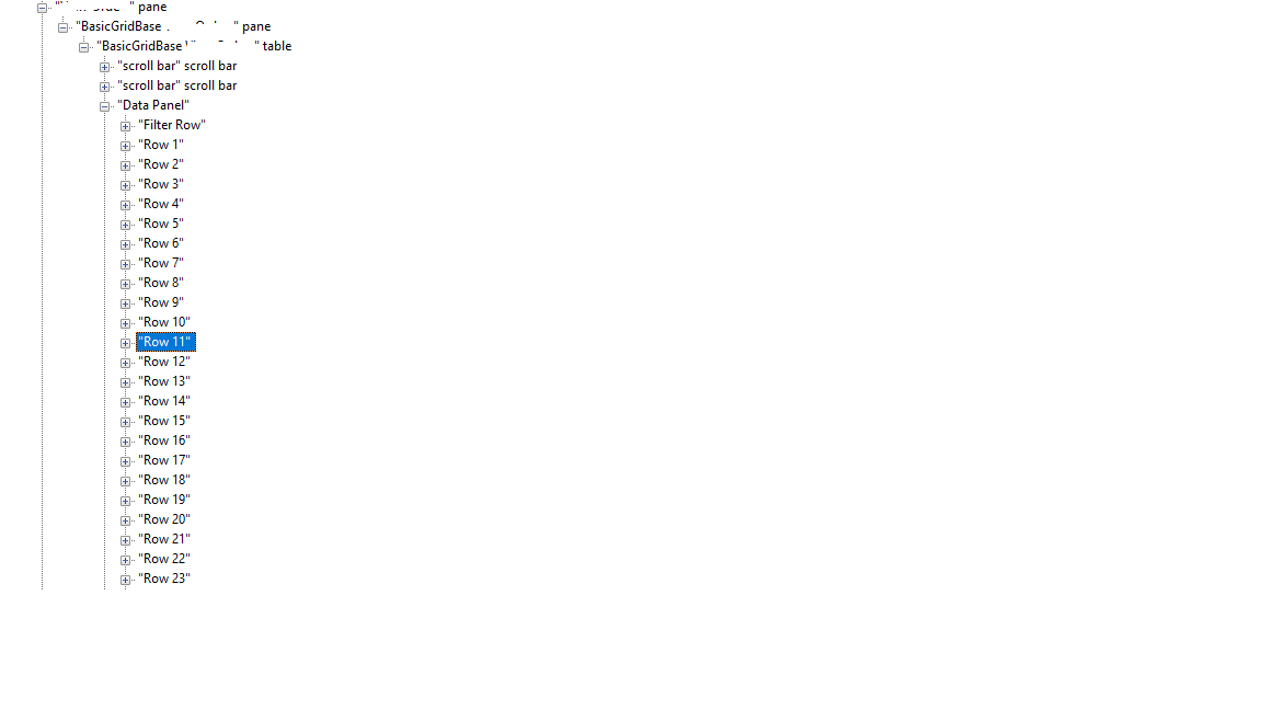 Not able to inspect element - Grid/Table · Issue #1475 · microsoft/WinAppDriver · GitHub