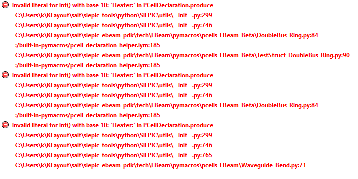 Portions of libraries missing due to errors in installation macros (?) · Issue #147 · SiEPIC ...