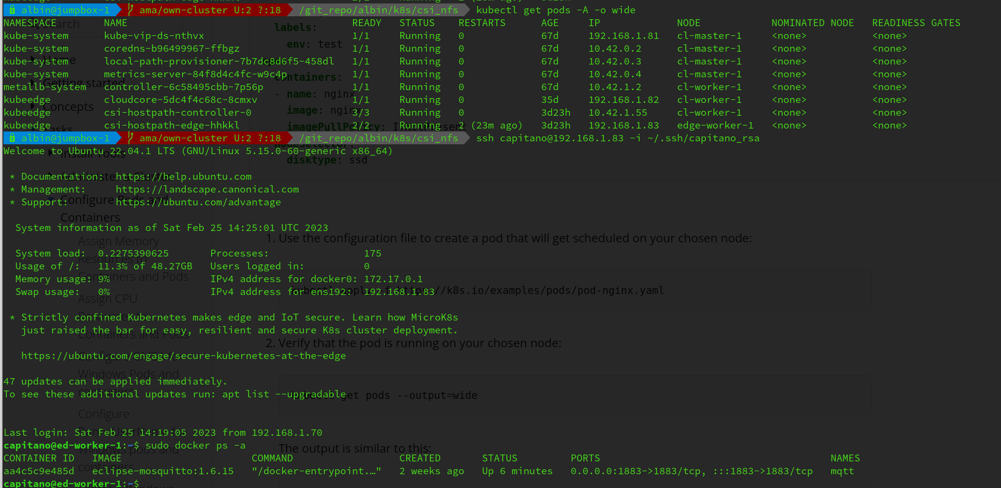 EdgeCore CSI dirver not working - EdgeNode does not report number of driver volumes supported ...