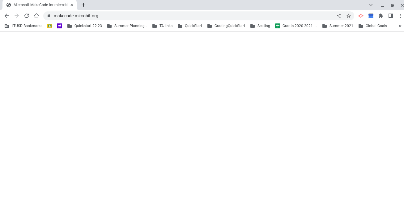 Blank screen at makecode.microbit.org · Issue #5038 · microsoft/pxt-microbit · GitHub