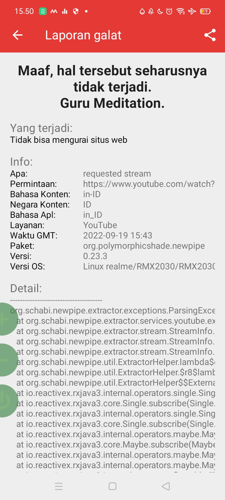 Get stream failed · Issue #9000 · TeamNewPipe/NewPipe · GitHub