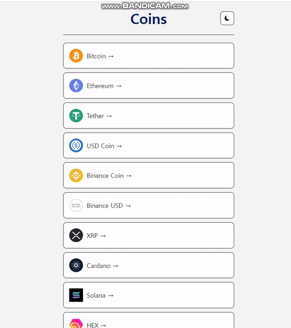 GitHub - heodokyung/react-coin-list: 코인 시세를 보여주는 React 프로젝트 입니다.