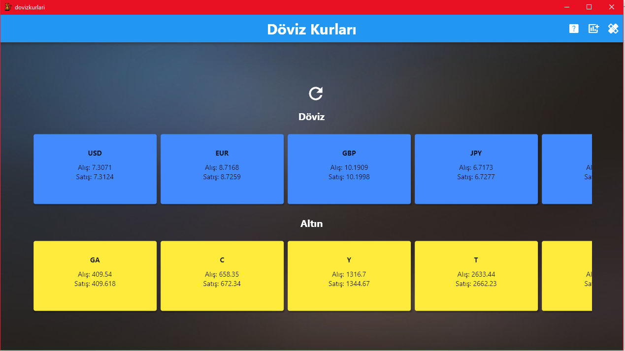 GitHub - EmreKabali/dovizkurlari