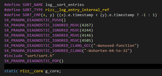 Parser does not recognize `__pragma` or `_Pragma` keywords · Issue #484 · slynch8/10x · GitHub