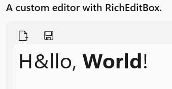 RichEditBox RTF colors are lost on theme change · Issue #6908 · microsoft/microsoft-ui-xaml · GitHub