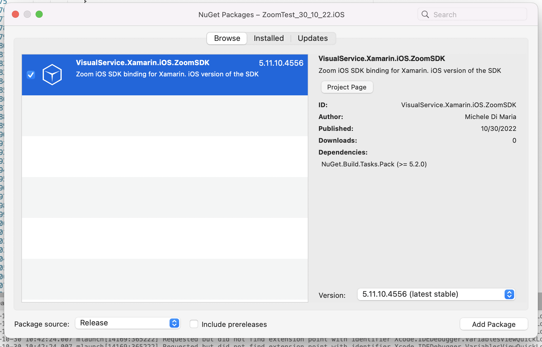 [MAUI] iOS nuget package is missing types · Issue #10 · VisualService ...