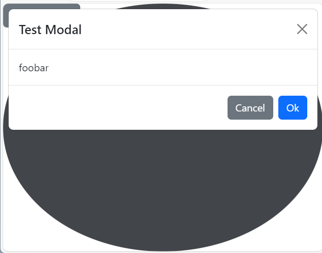 Bmodals Overlay Is A Circle · Issue 1578 · Bootstrap Vue Nextbootstrap Vue Next · Github