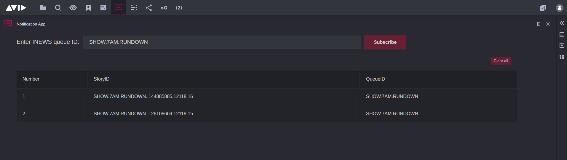GitHub - avid-technology/inews-notifications