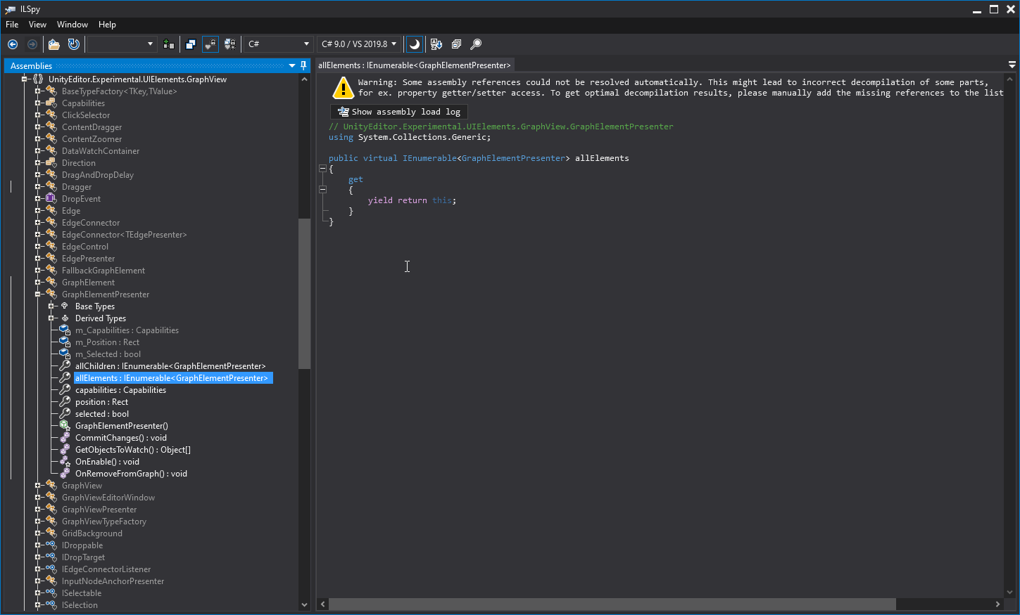 Process terminated. Assertion failed - in ``TransformDisplayClassUsage.VariableToDeclare ...