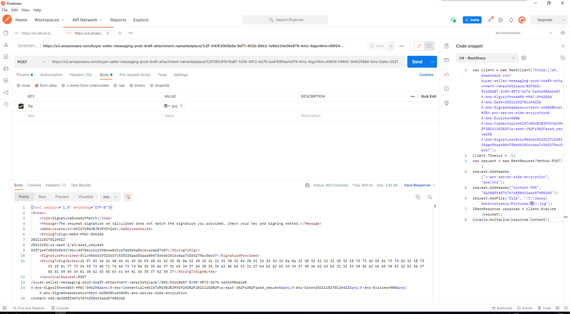 [BUG] Questions about createuploaddestinationforresource Api · Issue #1985 · amzn/selling ...