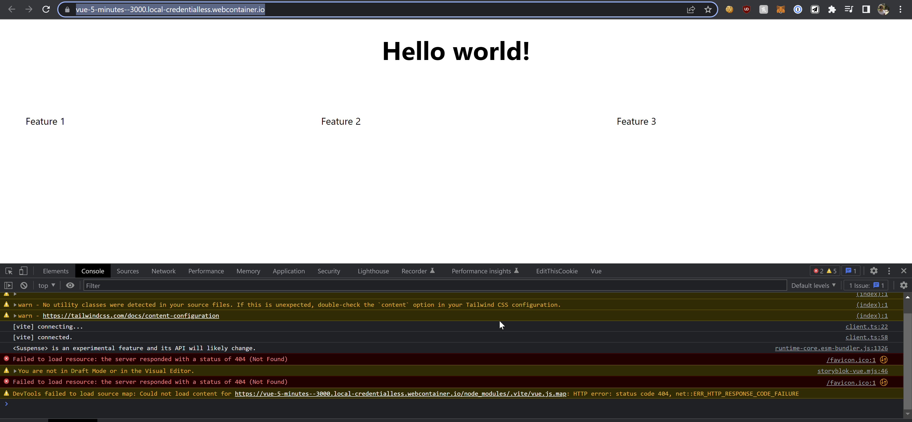 console output "You are not in Draft Mode or in the Visual Editor" · Issue #215 · storyblok ...