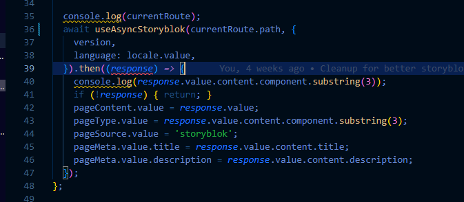 Useasyncstoryblok Result Is Not Typed · Issue 256 · Storyblokstoryblok Nuxt · Github