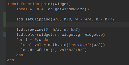 lua: drawLine with clipping · Issue #1131 · FrSkyRC/ETHOS-Feedback ...