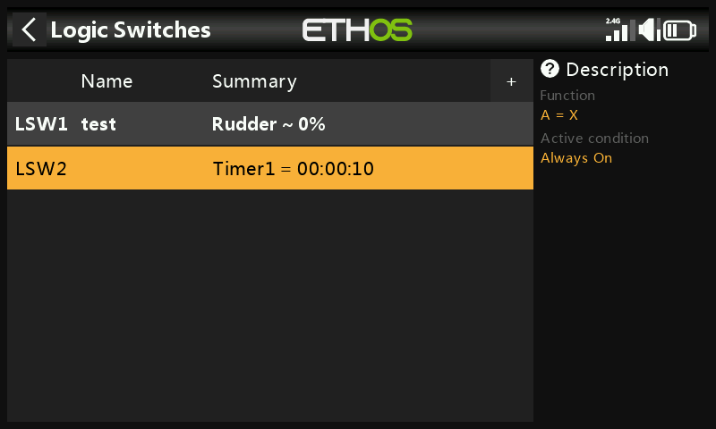 Logic Switches display Timers as % · Issue #1315 · FrSkyRC/ETHOS-Feedback-Community · GitHub