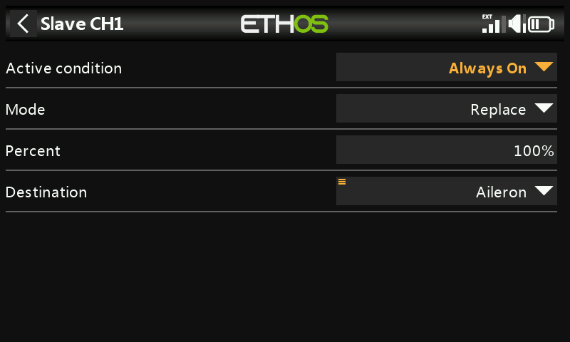 Request: Active conditions for individual trainer inputs. · Issue #562 · FrSkyRC/ETHOS-Feedback ...