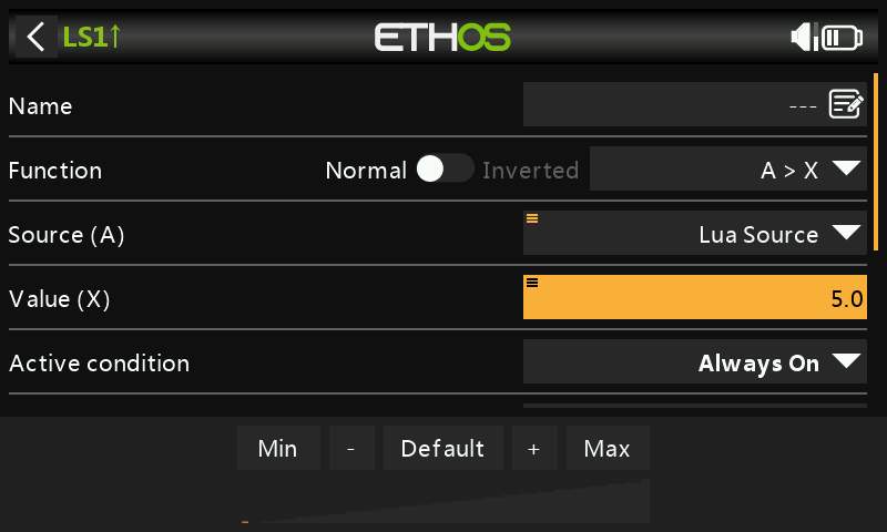 Allow integer value entry in LSW · Issue #2479 · FrSkyRC/ETHOS-Feedback-Community · GitHub