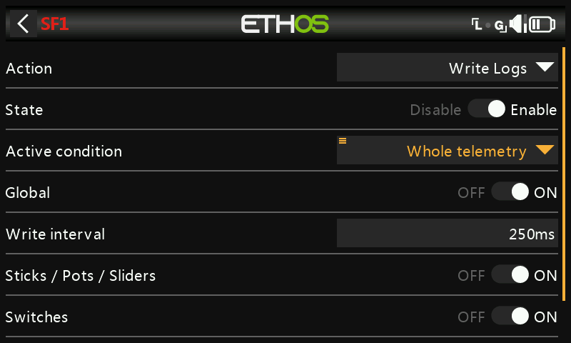 [Feature Request] "Telemetry Detected" Logic Feature · Issue #2547 · FrSkyRC/ETHOS-Feedback ...