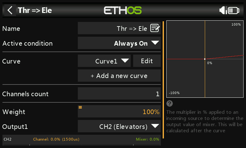 Throttle -> Ele Mix not usable with User Curve · Issue #2579 · FrSkyRC ...