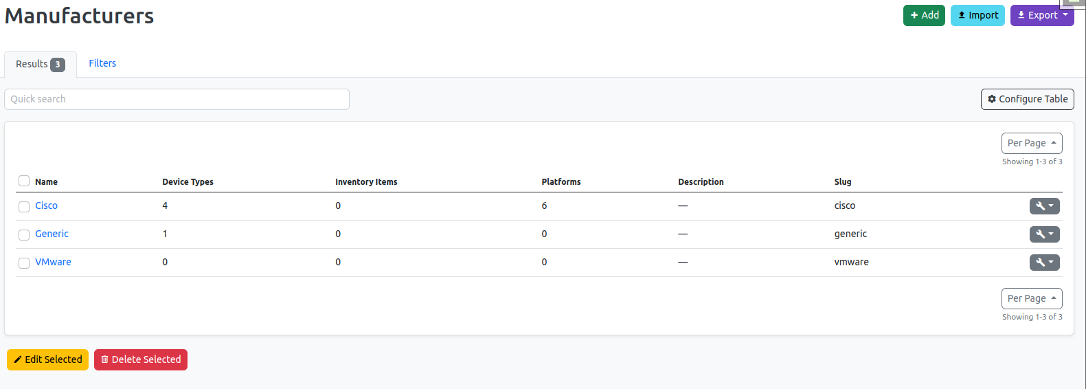 Linkify device type in manufacturer table · Issue #9278 · netbox-community/netbox · GitHub