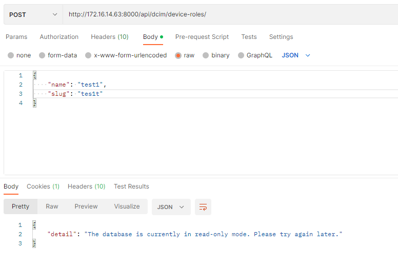 Webfrontend with database in readonly mode · Issue #11233 · netbox-community/netbox · GitHub