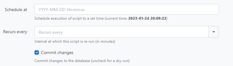 Custom script scheduling no more possible · Issue #11574 · netbox-community/netbox · GitHub