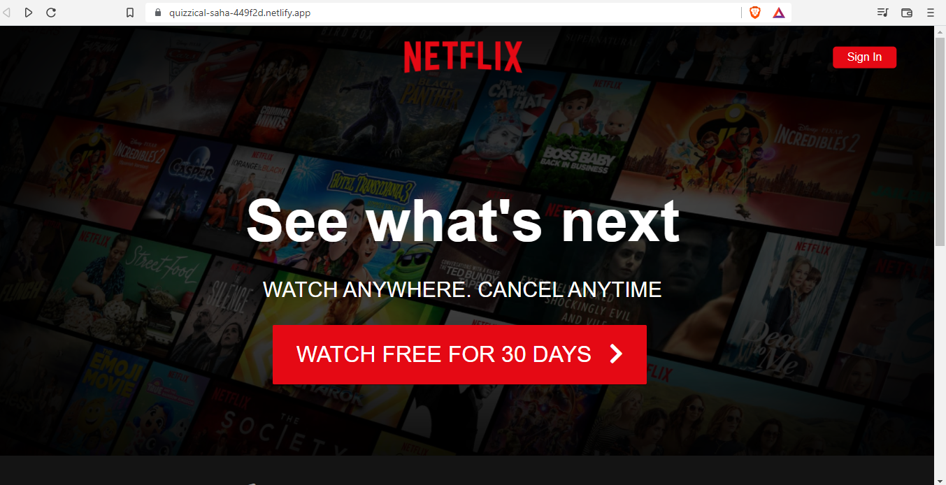 GitHub - shridharrai/NetflixLandingPage: Re-create the Netflix landing ...