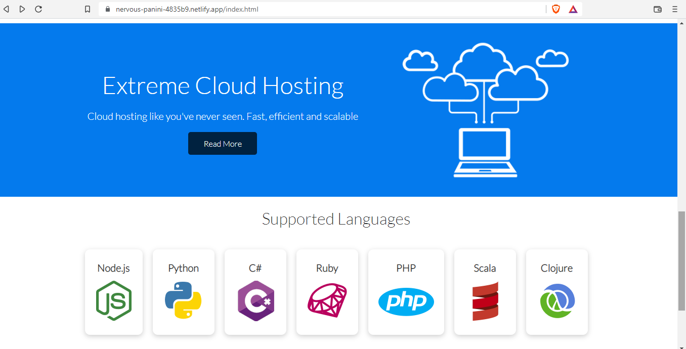 GitHub - shridharrai/loruki-website: Cloud hosting Website