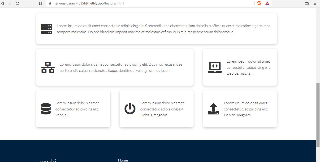 GitHub - shridharrai/loruki-website: Cloud hosting Website