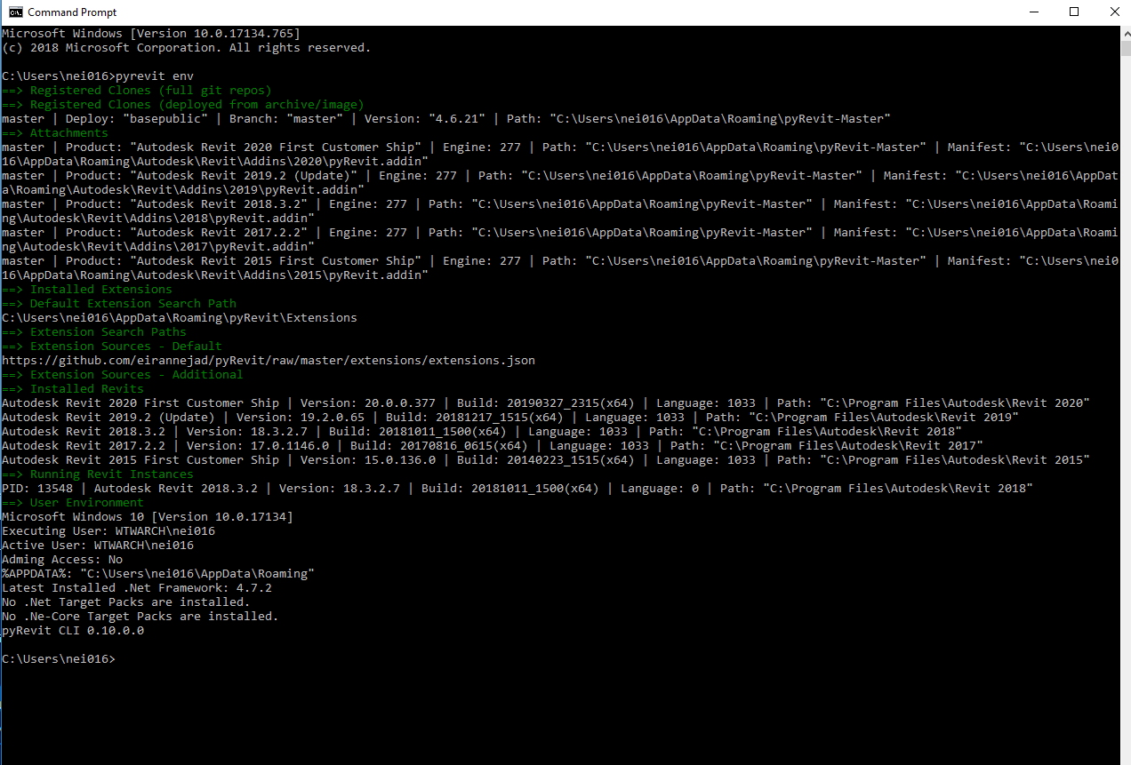 Error after install "Object reference not set to an instance of an object" when opening revit ...
