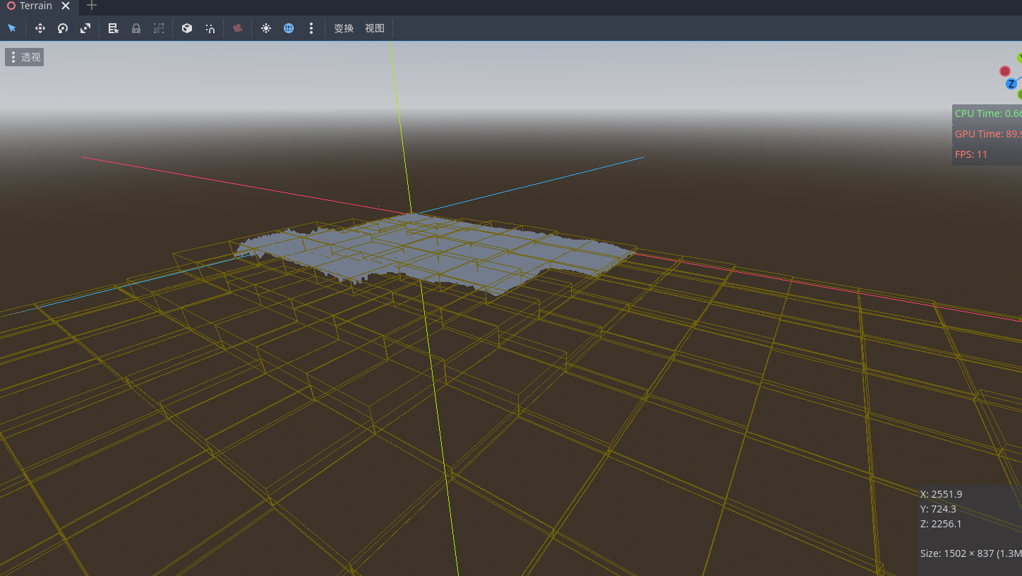 Incorrect frustum culling after setting custom AABB · Issue #67526 ...
